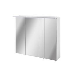 Tchibo - Spiegelschrank SPS 800.1 &raquo;Nora&laquo; - 80,5x15,5x70,5cm - wei&szlig; - Holz / Glas / Metall