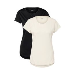 Tchibo - 2 Funktionsshirts - Damen - Gr. L - schwarz