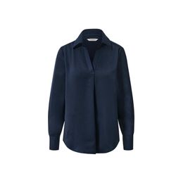 Tchibo - Satin-Bluse - Damen - Gr. 40 - dunkelblau