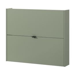 Tchibo - Schuhschrank &raquo;Ameca&laquo; - 100x18x83cm - braun - Holz / Metall