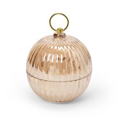 Tchibo - LED-Glas-Christbaumkugel - creme