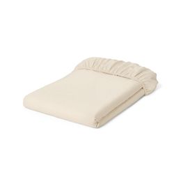 Tchibo - Leinen-Spannbettlaken - beige