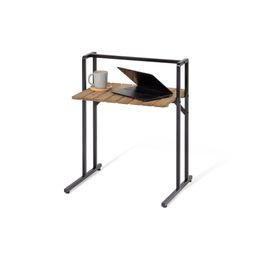 Tchibo - C-Table mit gro&szlig;er Tischplatte - 60x50,5x74cm - schwarz - Holz / Holz / Stahl