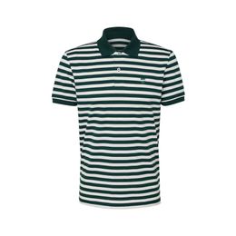 Tchibo - Piqu&eacute;-Poloshirt - Herren - Gr. XXL - dunkelgr&uuml;n/gestreift