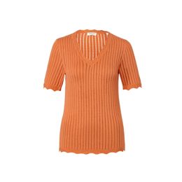 Tchibo - Strick-Shirt - Damen - Gr. S - orange