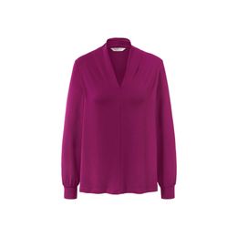Tchibo - Langarmshirt mit V-Ausschnitt - Damen - Gr. XXL - rot