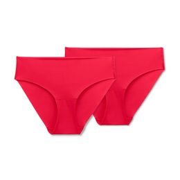 Tchibo - 2 Magic-Cut-Slips - Damen - Gr. S - rot