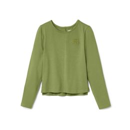 Tchibo - Kinder-Langarmshirt - M&auml;dchen - Gr. 170/176 - hellgr&uuml;n