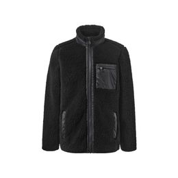Tchibo - Teddy-Jacke - Gr. S - schwarz