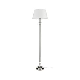 Tchibo - Stehleuchte mit Textilschirm - silber