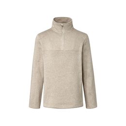 Tchibo - Strickfleece-Troyer - Herren - Gr. S - braun