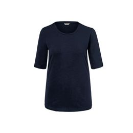 Tchibo - T-Shirt aus Bio-Baumwolle - Damen - Gr. XS - dunkelblau