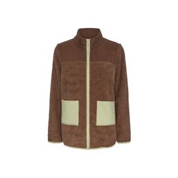 Tchibo - Teddy-Jacke - Damen - Gr. 42 - hellgr&uuml;n