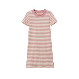 Tchibo - Kinder-Jerseykleid - Gr. 146/152 - beige/gestreift