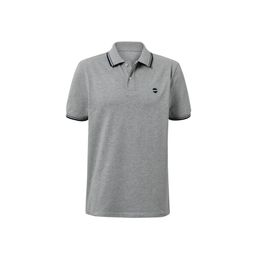 Tchibo - Piqu&eacute;-Poloshirt - Herren - Gr. L - grau