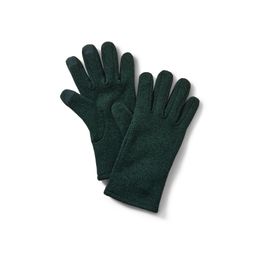 Tchibo - Strickfleece-Handschuhe - Unisex - Gr. 6,5 - gr&uuml;n