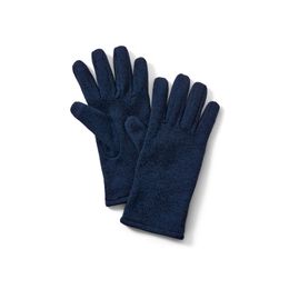 Tchibo - Strickfleece-Handschuhe - Unisex - Gr. 6,5 - blau