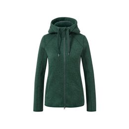 Tchibo - Kapuzen-Strickfleecejacke - Damen - Gr. M - gr&uuml;n