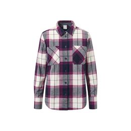 Tchibo - Karo-Bluse - Damen - Gr. 44 - dunkelblau/kariert
