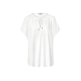 Tchibo - Blusenshirt mit Bindeband - Damen - Gr. M - wei&szlig;