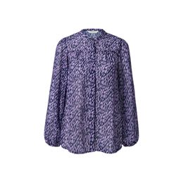 Tchibo - Bluse mit Print - Damen - Gr. 44 - dunkelblau/print