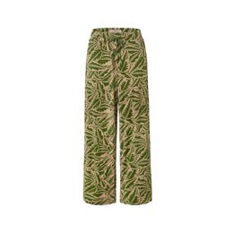 Tchibo - Bedruckte Palazzohose - Damen - Gr. XXL - beige/print