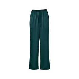 Tchibo - Pyjamahose aus reiner Seide - Damen - Gr. 44 - dunkelgr&uuml;n
