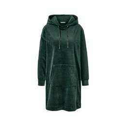 Tchibo - Nicki-Loungewear-Kleid - Damen - Gr. XL - dunkelgr&uuml;n