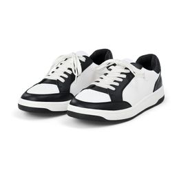 Tchibo - Leder-Sneaker - Damen - Gr. 41 - schwarz