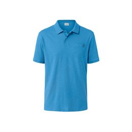 Tchibo - Poloshirt mit Strukturgarn - Herren - Gr. XXL - hellblau