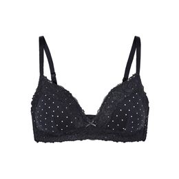 Tchibo - Softschalen-BH - Damen - Gr. 80C - schwarz/gepunktet