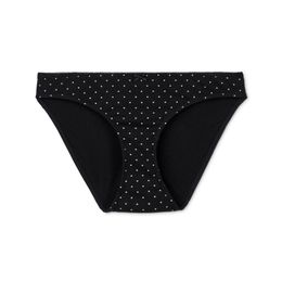 Tchibo - 5 Slips - Damen - Gr. L - schwarz/print