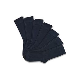 Tchibo - 7 Paar Socken - Herren - Gr. 41-43 - dunkelblau