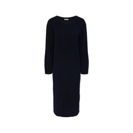 Tchibo - Geripptes Strickkleid - Damen - Gr. M - dunkelblau