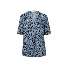 Tchibo - Bluse mit Print - Damen - Gr. 48 - hellblau
