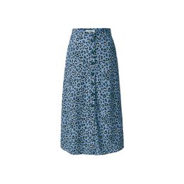 Tchibo - Rock mit Print - Damen - Gr. 34 - hellblau
