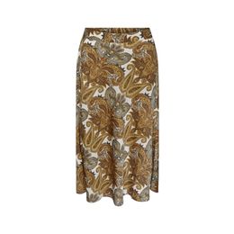 Tchibo - Midirock mit Print - Damen - Gr. 48 - wei&szlig;
