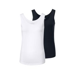 Tchibo - 2 Hemdchen - Damen - Gr. XL - schwarz