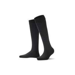 Tchibo - 2 Paar Thermokniestr&uuml;mpfe - Damen - Gr. 35-38 - schwarz