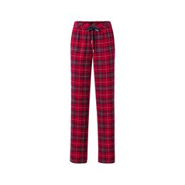Tchibo - Flanell-Relaxhose - Damen - Gr. 38 - dunkelblau/kariert