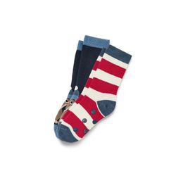 Tchibo - 2 Paar Kleinkinder-Antirutsch-Socken - Kinder - Gr. 27-30 - dunkelblau