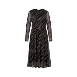 Tchibo - Bedrucktes Mesh-Kleid - Damen - Gr. S - schwarz/print