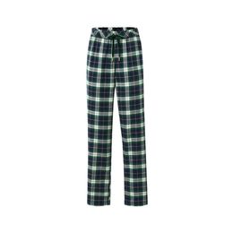 Tchibo - Flanell-Relaxhose - Damen - Gr. 40 - dunkelblau/kariert