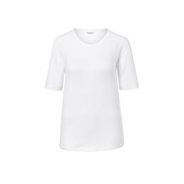 Tchibo - T-Shirt aus Bio-Baumwolle - Damen - Gr. XS - wei&szlig;