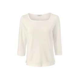 Tchibo - Shirt mit 3/4-Arm - Damen - Gr. L - wei&szlig;
