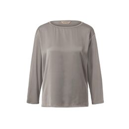 Tchibo - Blusenshirt im Materialmix - Damen - Gr. XXL - taupe