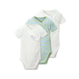 Tchibo - 3 Baby-Bodys - Baby - Gr. 86/92 - wei&szlig;