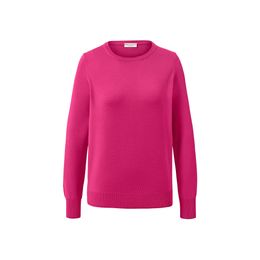 Tchibo - Merino-Feinstrickpullover - Damen - Gr. S - dunkelrosa
