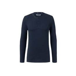 Tchibo - Henley &raquo;Mustang&laquo; - Herren - Gr. S - blau