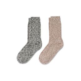 Tchibo - 2 Paar Stricksocken - Damen - Gr. 35-38 - dunkelblau